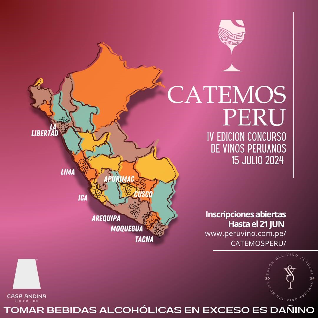 Llega la VIII Edición del Salón del Vino Peruano para disfrutarla hasta ...
