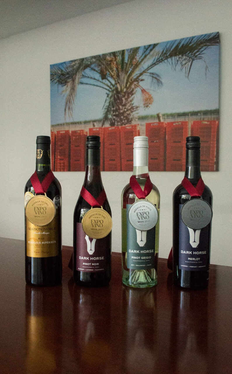 Medallero de Bodega San Nicolás en Expovino 2023